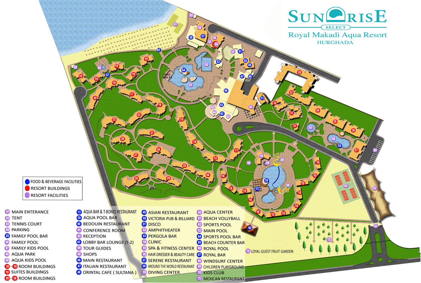 Sunrise Royal Makadi Resort -Select- | Официальный сайт ПЕГАС Туристик